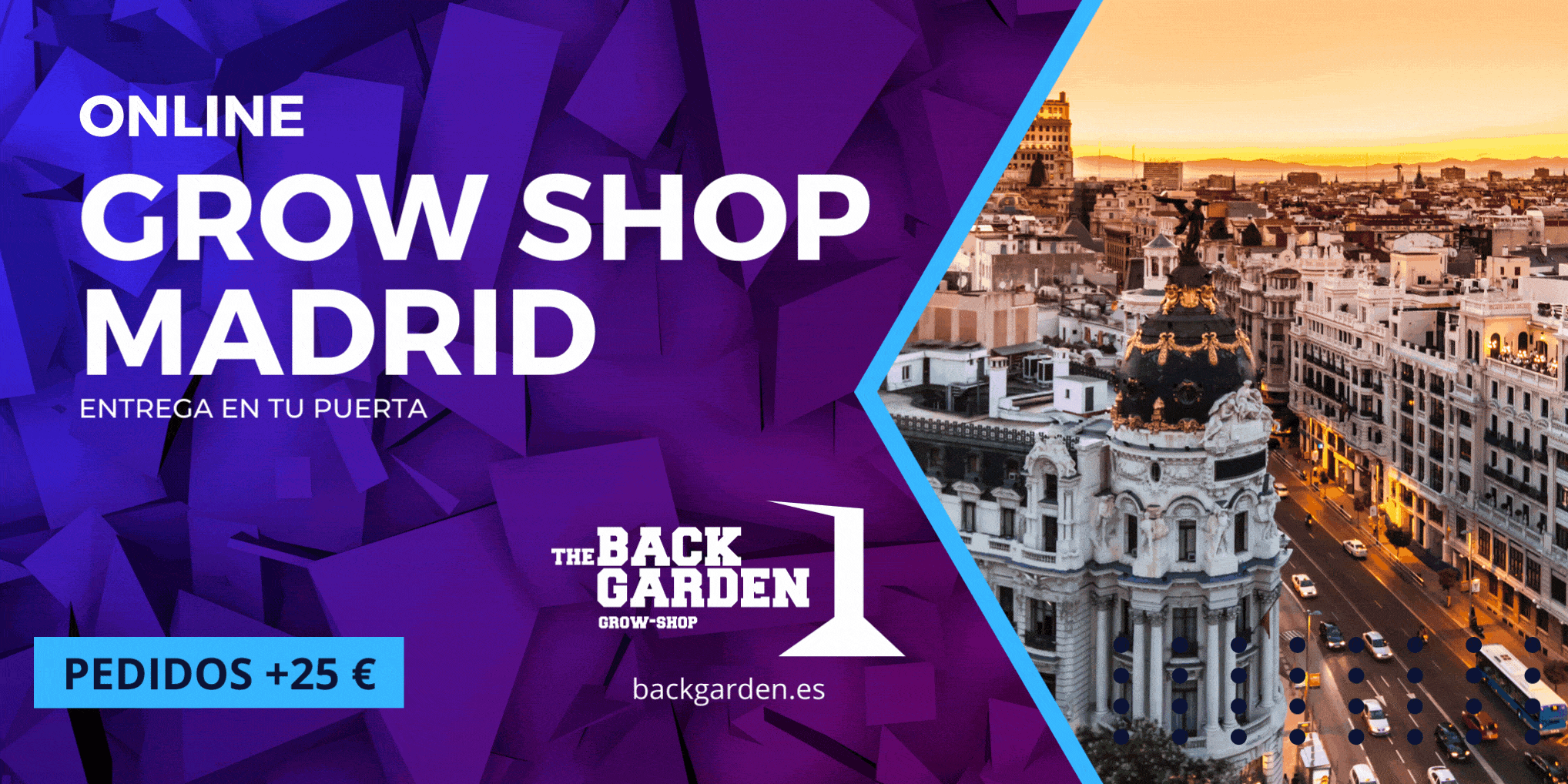 Grow Shop en Madrid | The Back Garden